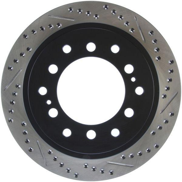 StopTech Slotted &amp; Drilled Sport Brake Rotorメーカー：Stoptechメーカー品番：127.44175L・掲載画像は、カタログより抜粋した参考画像となっております。ご不安な場合は、メーカー...