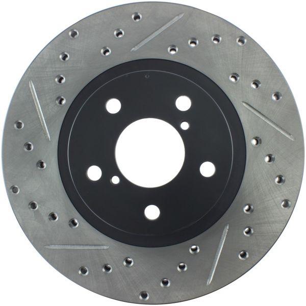 StopTech Slotted &amp; Drilled Sport Brake Rotorメーカー：Stoptechメーカー品番：127.47012R・掲載画像は、カタログより抜粋した参考画像となっております。ご不安な場合は、メーカー...