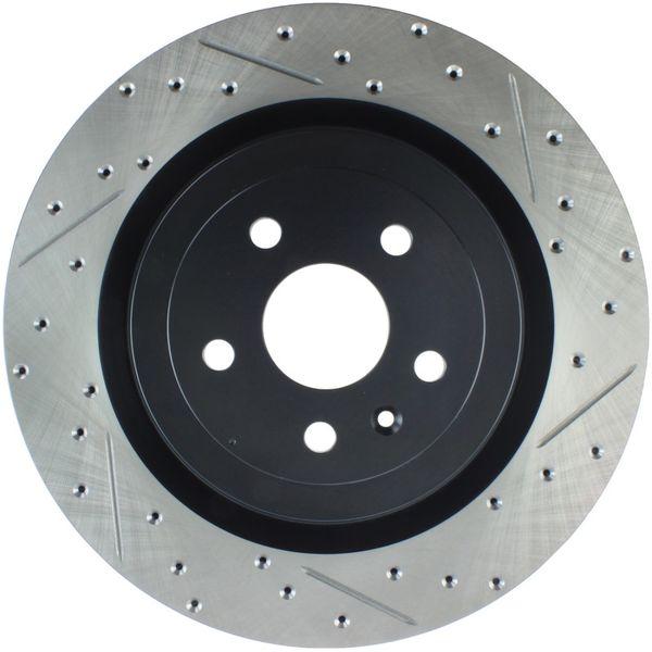 StopTech Slotted &amp; Drilled Sport Brake Rotorメーカー：Stoptechメーカー品番：127.62119L・掲載画像は、カタログより抜粋した参考画像となっております。ご不安な場合は、メーカー...