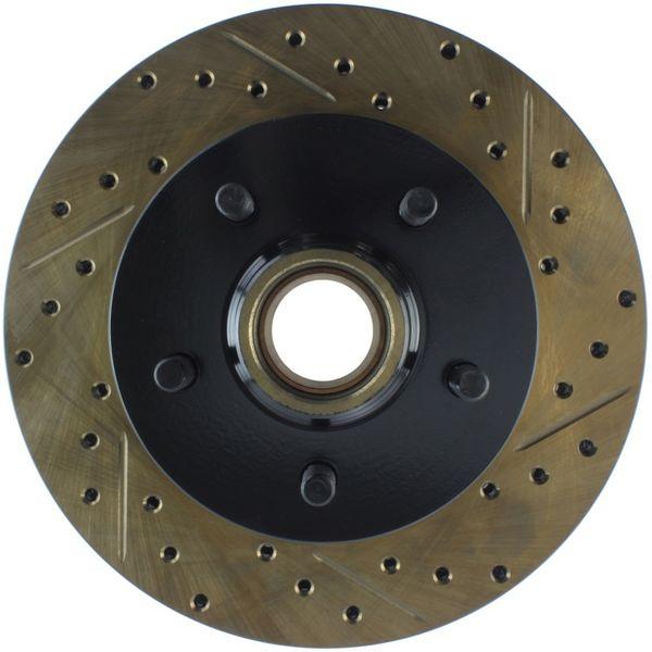 StopTech Slotted &amp; Drilled Sport Brake Rotorメーカー：Stoptechメーカー品番：127.66011L・掲載画像は、カタログより抜粋した参考画像となっております。ご不安な場合は、メーカー...
