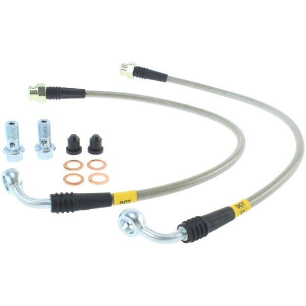 StopTech 14-17 Chevrolet Corvette Stainless Steel Front Brake Linesメーカー：Stoptechメーカー品番：950.62020・掲載画像は、カタログより抜粋した参考画像となっ...
