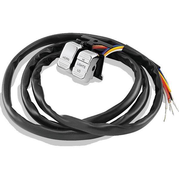 Twin Power 96-13 Big Twin XL V-Rod Chrome Horn/Dimmer Switch Replaces H-D 71597-96 71682-06Aメーカー：TwinPowerメーカー品番：601696・...