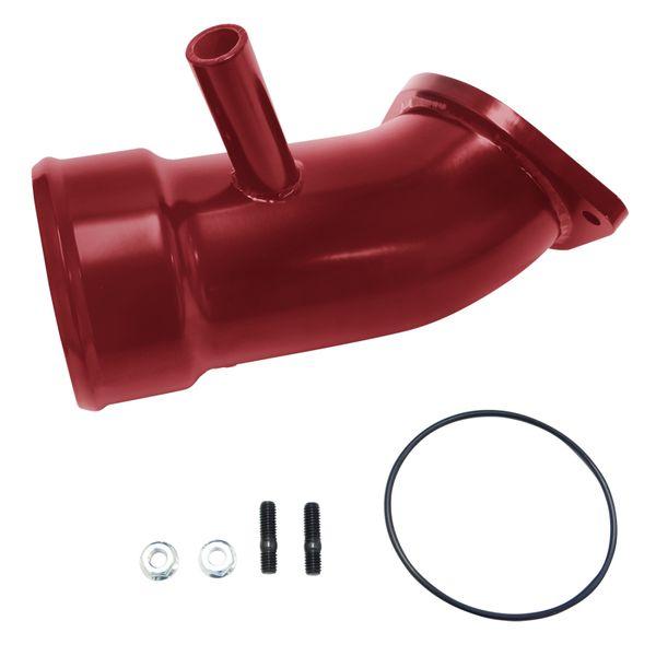 Wehrli 17-19 Chevrolet 6.6L L5P Duramax 3.5in Intake Horn w/PCV Port - WCFab Redメーカー：Wehrliメーカー品番：WCF100721-RED・掲載画像は、カタ...