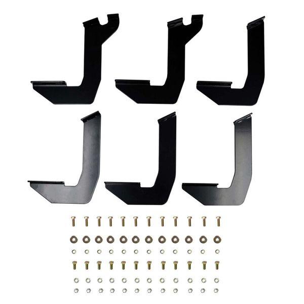 Westin 2010-2013 Toyota 4Runner SR5 Running Board Mount Kit - Blackメーカー：Westinメーカー品番：27-1945・掲載画像は、カタログより抜粋した参考画像となっておりま...