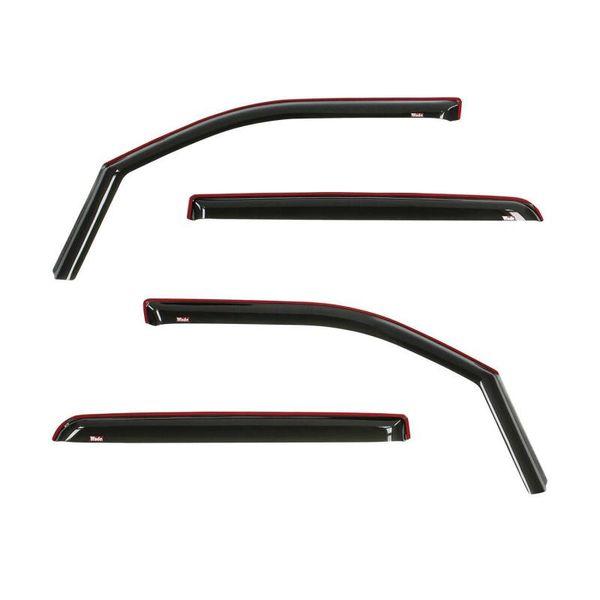Westin 19年-22年 Ram 1500 Crew Cab(Excl. 19年-22年 Ram 1500 Classic) In Channel Wind Deflector 4pc - スモークメーカー：Westinメーカー品番：7...