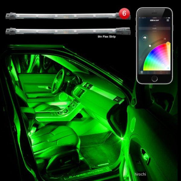 XK Glow Flex Strip Million Color XCHROME Smartphone App Controlled Undercar Kit 6x10Inメーカー：XKGLOWメーカー品番：KS-Car-Mini・掲載画像...