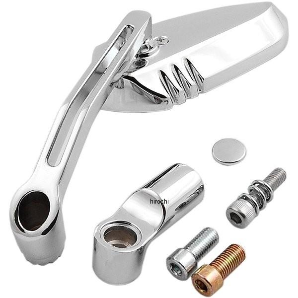 ポッシュ POSH フラットローミラー汎用ウイングタイプ右側用カラー:クロームサイズ:M10P-1.251350R凸クロームレンズ正/逆ネジ付属002841002841ヤフー JP店