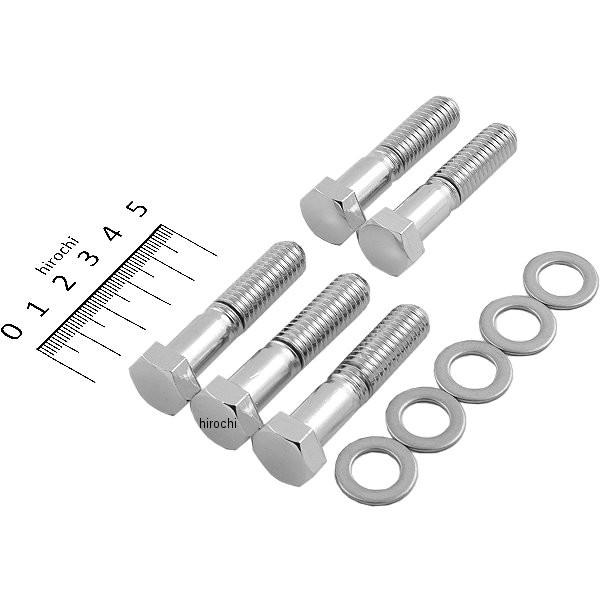 Bolt Set Pulley - Hd 2000-Up Fxst Softail 2K. Chrome 5 Pc.0109-0055-CH0109-0055-CHヤフー JP店