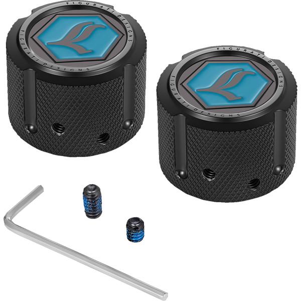 FIGURATI DESIGNS カバー アクスル フロント LEGEND ブラック22年 ハーレー FXLRST22年 ハーレー FLTRXST22年 ハーレー FLHXST22年 ハーレー Nightster RH97522年 ハーレー...