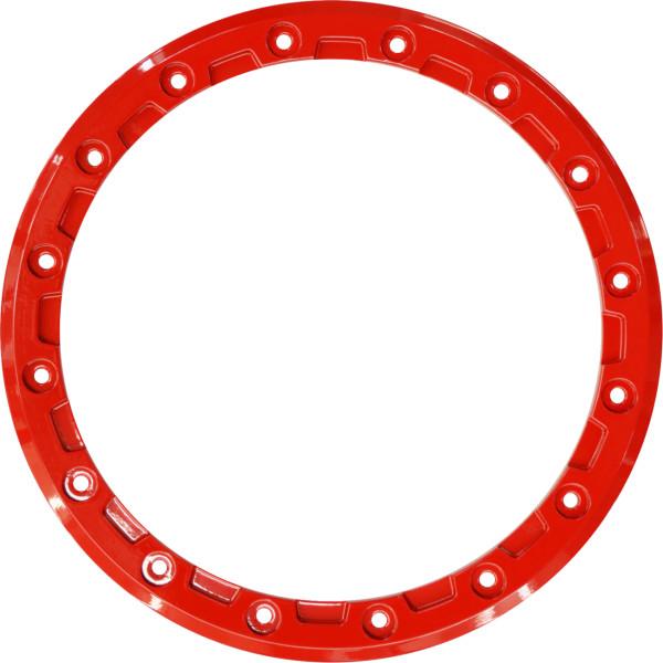 Raceline Wheels ポディウム Beadlock リングカラー/仕上げ レッドスタイル 16 穴リム直径 14 インチ10mm0220-0053RBL-14R-A93-RING-16ヤフー JP店