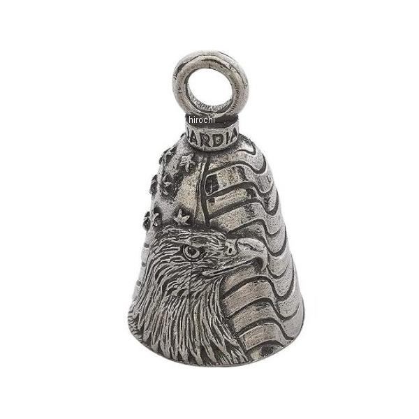 ガーディアンベル Bald Eagleカラー:クロームサイズ:ベル本体 縦:約40mm 直径:約25mm材質:合金内容物:ベル本体×1個 ポーチ×1個【特徴】『バイカーベル』とも呼ばれ、アメリカのバイク乗り達が身に着けている魔よけのベルです...