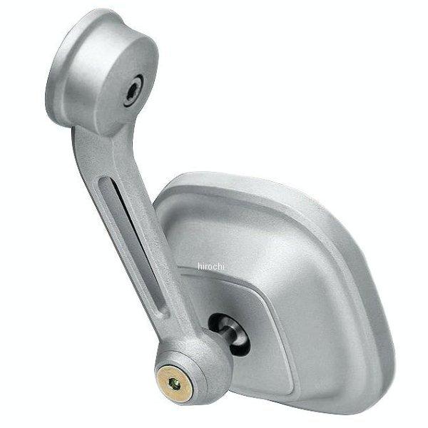 クリアキン Kuryakyn DILLINGER バーエンドミラー シルバー1インチバーもしくは7/8インチバー（ミリバー）に対応。カラー:シルバーミラー部高さ:4in ミラー部幅:4in素材:アルミニウム内容物:ミラー本体×1個【商品説明...