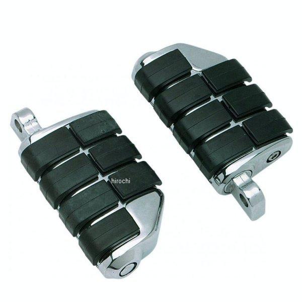 クリアキン Kuryakyn Dually ISOフットペグ クローム オス型棒状のフットペグを採用しているほとんどのハーレー※18年以降 ミルウォーキーエイト ソフテイル、及び11年以降 XL1200X/V/C及びFXSには取り付けできま...