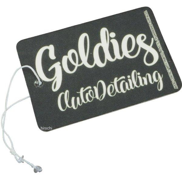 ゴールディーズオートディテイリング Goldies Auto Detailing GOLDIES SCRIPT LOGO エアーフレッシュナー表カラー:ブラック裏カラー:ホワイト素材:ペーパー縦:約100mm横:約70mm厚み:約3mm内容...