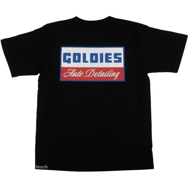 ゴールディーズオートディテイリング Goldies Auto Detailing TRICOLORE LOGO Tシャツサイズ:L(着丈:約720mm、身幅:約550mm)カラー:ブラック素材:コットン内容物:Tシャツ×1【仕様説明】GOL...