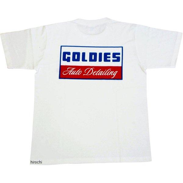 ゴールディーズオートディテイリング Goldies Auto Detailing TRICOLORE LOGO Tシャツサイズ:M(着丈:約680mm、身幅:約520mm)カラー:ホワイト素材:コットン内容物:Tシャツ×1【仕様説明】GOL...