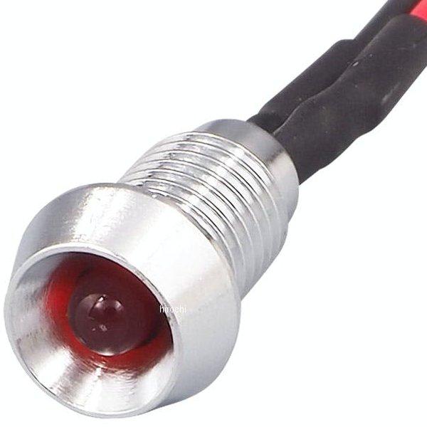 029191 NEOFACTORY ネオファクトリー 3mmLEDインジケーター 赤カラー:レッド直径:約8mm首上:約4mm首下全長:約12mm首下ネジ部:約7mmネジピッチ:M6-0.75ワット数:1.8W（12V用内部抵抗入り）取り付...