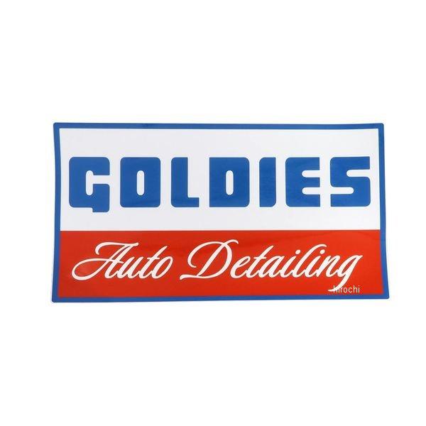 GTLBS01 Goldies Auto Detailing ゴールディーズオートディテイリング TRICOLORE LOGO BIGステッカーサイズ:横幅約24.5cm ×縦約13.5cm内容物:ステッカー×1【商品説明】GOLDIES ...