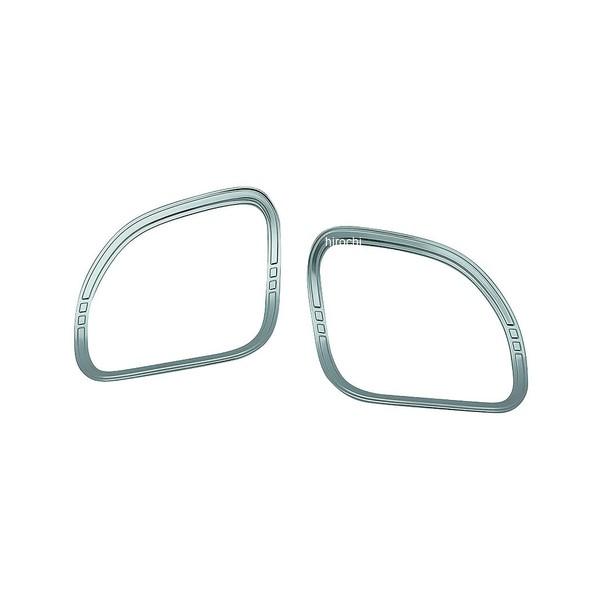 クリアキン Kuryakyn Tri-Line スピーカーアクセント 15年- ロードグライド クローム15年式以降のロードグライドカラー：クローム内容物：スピーカーアクセント×2商品番号：035465ロードグライドモデルのインナーフェアリ...