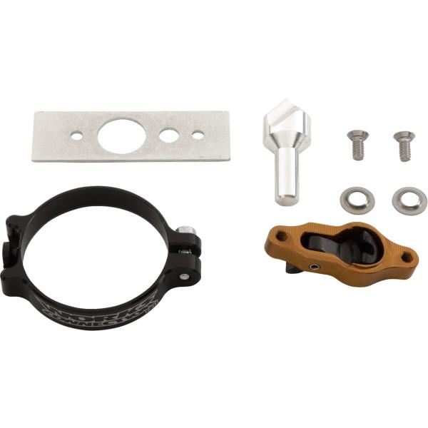 12-K332 ワークスコネクション WORKS CONNECTION PRO LAUNCH KIT KX250 KASH 12-K33219年 カワサキ KX25017年-19年 カワサキ KX250F航空機グレードのアルミニウムをCNC...
