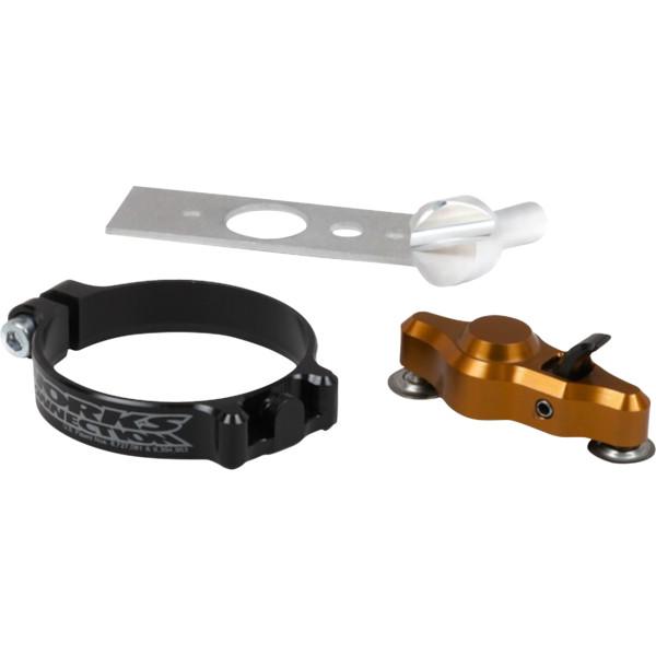 12-K520 ワークスコネクション WORKS CONNECTION PRO LAUNCH KIT RMZ450 '15-'24 KASH 12-K52015年-25年 スズキ RMZ450航空機グレードのアルミニウムをCNC加工で精密に...