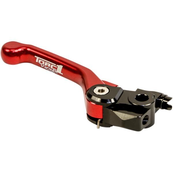 TORC1 ブレーキレバー FLEX07年-19年 ホンダ CRF250R19年 ホンダ CRF250RX07年-19年 ホンダ CRF450R07年-19年 ホンダ CRF450RXカラー:レッド滑らかな丸いレバー形状により優れた感触とコ...