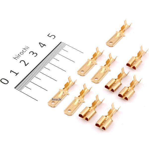 ・250型 コネクター用・材質 : 黄銅・表面処理 : 防錆処理・適合電線 :(110型 コネクター用) AV または AVS 0.5 ? 1.25、(250型 コネクター用) AVまたは AVS 0.5 ? 2.0・SET内容 : オス ...