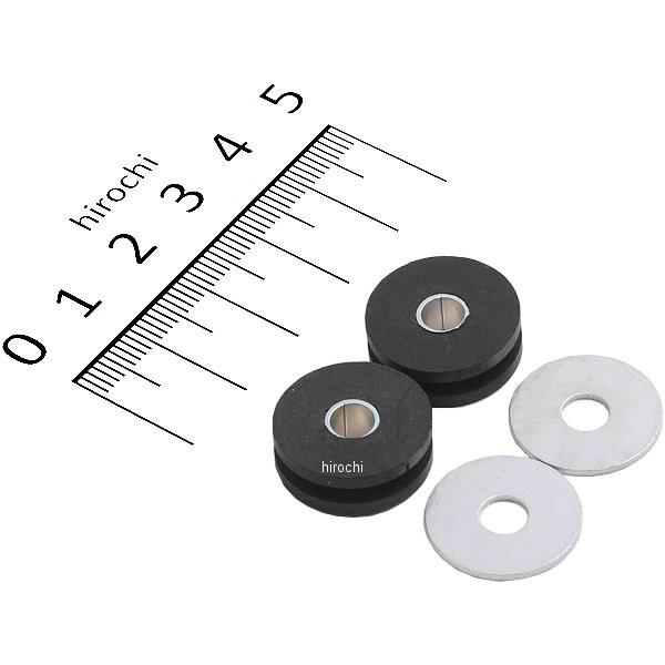 ポッシュ POSH H型ラバーM5ボルト用2個入り【付属品(同梱品)】:スペーサー(内:5mm x 外:18mm x 高さ:1mm)ワッシャー(内:5mm x 外:6.3mm x 高さ:6.5mm)100201ヤフー JP店