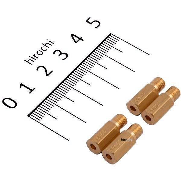 ・メインジェット。・全幅(直径)6mm x 全長16.5mm。・ケイヒン 6角タイプ。・#105・4個入り。1006-0175CR105-4ヤフー JP店