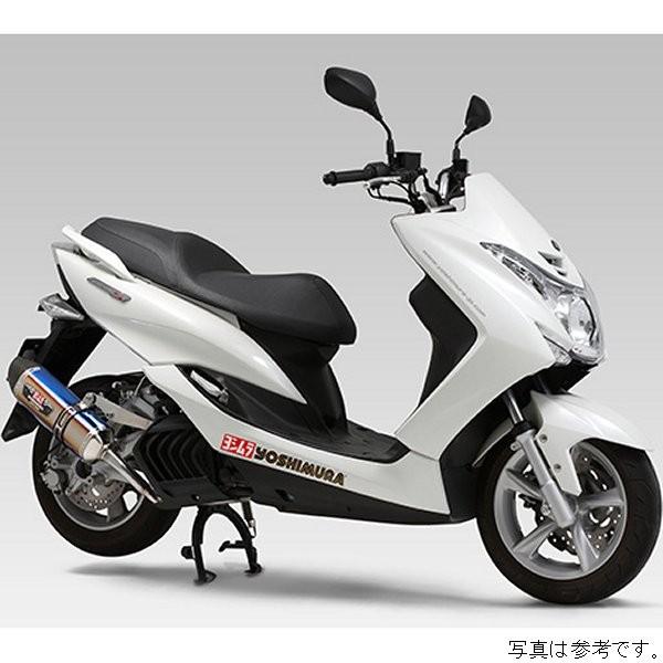 ヨシムラ フルエキゾースト R-77S 機械曲サイクロン EXPORT SPEC14年-20年 ヤマハ マジェスティS■政府認証マフラー■平成18・19年排出ガス規制/平成22年騒音規制適合車両型式:JBK-SG28J (14年-17年)、...