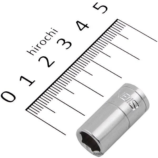 シグネット 1/4DR 5/16インチ ソケット (6角)・サイズ(インチ)：5/16・差込角(インチ DR)：1/4・ソケット外径(D1先端部；mm)：12・ソケット外径(D2差込部；mm)：12・全長(L；mm)：25・ソケット深さ(e...