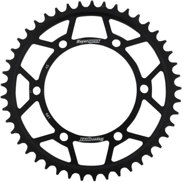 SUPERSPROX レーシング スチール リア スプロケット03年-05年 カワサキ Ninja ZX-12R93年-02年 カワサキ ZX 600E Ninja92年 カワサキ ZX 600D Ninjaカラー/仕上げ ブラック材質 ス...