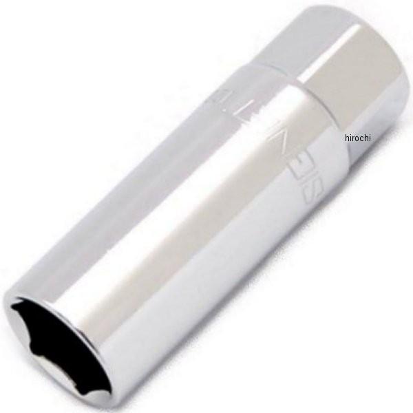 シグネット 3/8DR 5/8インチ プラグソケット(ラバー)・サイズ(インチ)：5/8・差込角(インチ DR)：3/8・ソケット外径(D1先端部；mm)：22・ソケット外径(D2差込部；mm)：19・ソケット深さ(e；mm)：20・全長(...