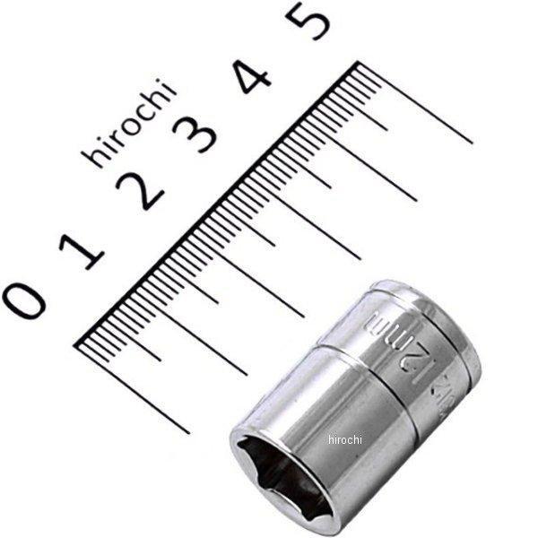 シグネット 3/8DR 12mm ソケット (6角)・サイズ(mm)：12・差込角(インチ DR)：3/8・ソケット外径(D1先端部；mm)：17・ソケット外径(D2差込部；mm)：17・ソケット深さ(e；mm)：9・全長(L；mm)：25...