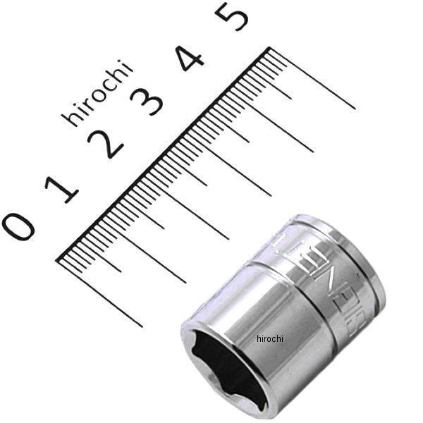 シグネット 3/8DR 14mm ソケット (6角)・サイズ(mm)：14・差込角(インチ DR)：3/8・ソケット外径(D1先端部；mm)：19.5・ソケット外径(D2差込部；mm)：19.5・ソケット深さ(e；mm)：13.5・全長(L...