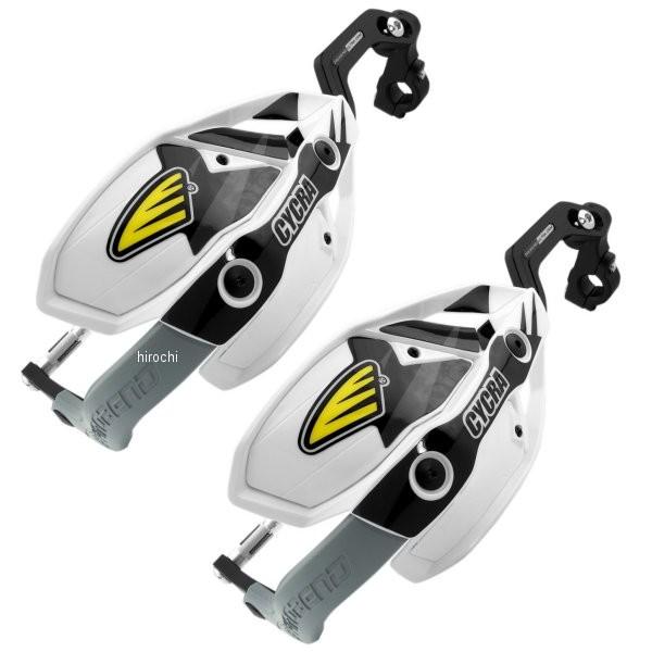 サイクラ CYCRA ハンドガード ウルトラ Probend 29mmバー用 白/白左右ペア・ハンドガードを固定するクランプは、ハンドル回りでより広い範囲の空間の確保が可能。・取り外し可能デュアルゾーン換気システム、スリムな一体型磨耗ガード...