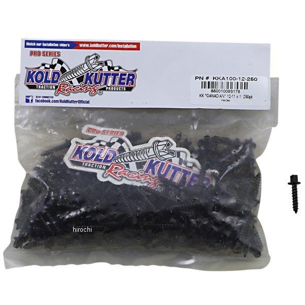 Kold Kutter トラクション スクリュー アウトロー カナディアンサイズ：12-11 x 1250個入り1250-0632KKA100-12-250ヤフー JP店