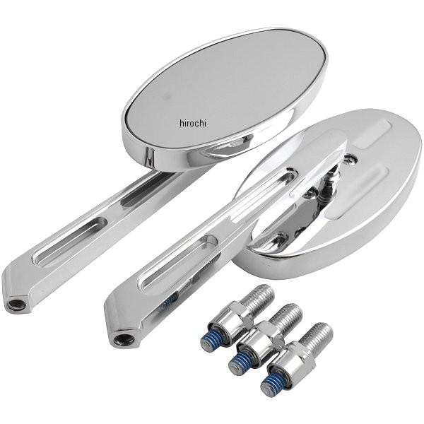 ミラー オーバル BILLET S/STEM (左右ペア)20-2630520-26305