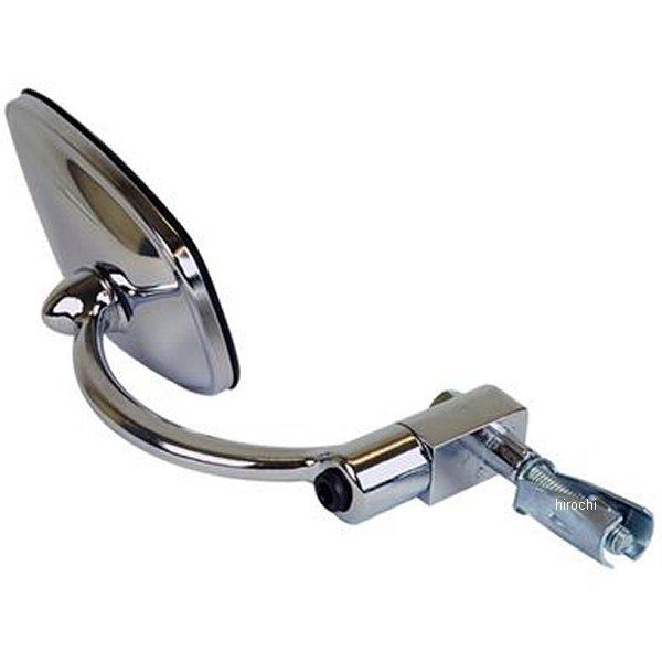 GOODS グッズ バーエンドミラー汎用カラー:クローム材質:スチールサイズ:ミラー長さ:約125mm内容物:本体×1【仕様説明】ハンドルのエンドに取り付けるタイプのミラー。セパハン等幅の狭いハンドル時に。20-3400020-34000ヤ...