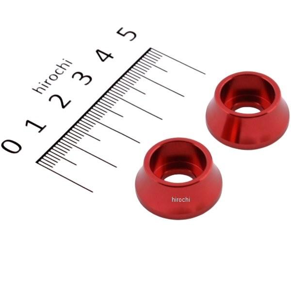 ポッシュ POSH キャップボルトホルダー汎用サイズ:M8用ジュラルミン削り出し、アルマイト仕上げ。カラー:レッドキャップボルト専用デコレーションワッシャ、カウル取付き時などにご使用下さい。200306200306ヤフー JP店