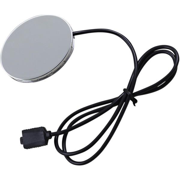 カスタム ダイナミクス Custom Dynamics LED ホイールライト ProGLOWカラー：クロームカスタムダイナミクス ProGLOW Bluetoothコントローラが別途必要です。1個売り2040-2756PG-WL-Cヤフー...