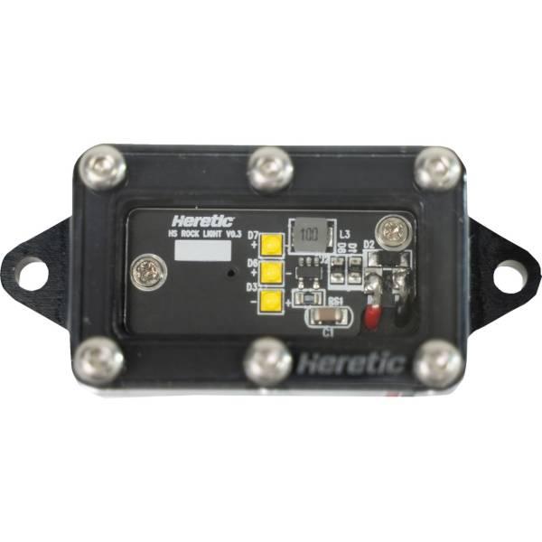 HERETIC LEDロックライトレンズ カラー クリアハウジング素材 CNC ビレット アルミニウム電球タイプ LED2040-306870012ヤフー JP店