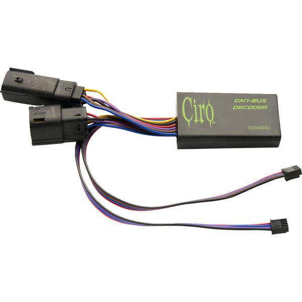 チロ CIRO CAN-BUS CONTROLLER FOR CIRO LIGHTING PRODUCTS24年 ハーレー FLTRXSTSE24年 ハーレー FLTRXP23年 ハーレー FLHFB22年-23年 ハーレー CVO Roa...