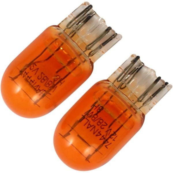 PEAK LIGHTING バルブバルブ形状：7444NA仕様：13.5V 25W/6W アンバー2060-07687444NALL-BPPヤフー JP店