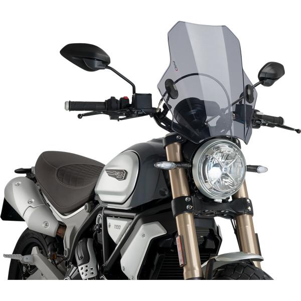 プーチ Puig ウィンドスクリーン MOD BAT ライトスモーク24年 トライアンフ Speed Twin 90024年 ホンダ Z125M Monkey ABS24年 スズキ GSX-S 1000 ABS24年 ホンダ CB1000R...