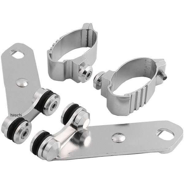 メンフィスシェード Memphis Shades ロアープレート取付金具 ファット/スリムシールド用05年-07年 ハーレー FLSTSC Softail Springer Classic05年-06年 ハーレー FLSTSCI Softa...