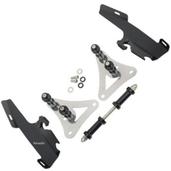 メンフィスシェード製ファット/スリム ウインドシールド取り付け金具05年-07年 ハーレー FLSTSC Softail Springer Classic05年-06年 ハーレー FLSTSCI Softail Springer Class...