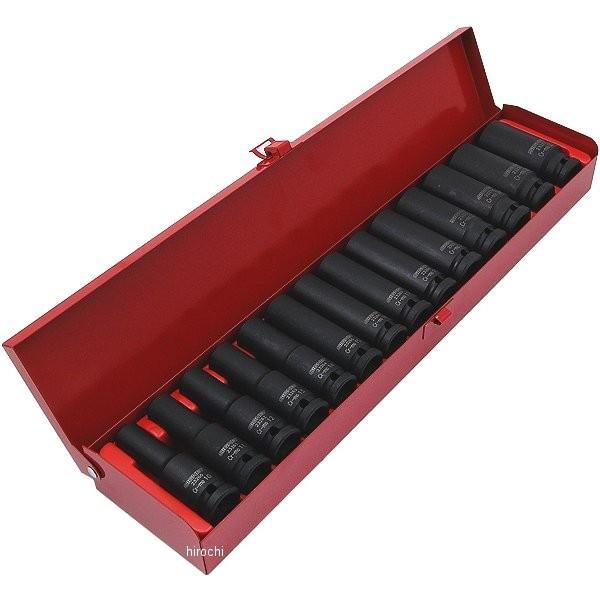シグネット 1/2DR 14PC ミリ ディープインパクトソケットセット・差込角(インチ DR)：1/2セット内容：10・11・12・13・14・15・16・17・19・21・22・24・26・27mmピン・リングは付属しておりませんので別...