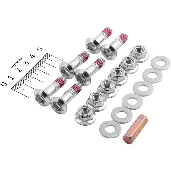 ・金属ロックに合った6つのクラス10.9スプロケットボルト富士ナット・各スプロケットボルトにはダブルロック用中強度のスレッドロックパッチが付いています。・簡単な取り付けと取り外しのために、8mm Tハンドルまたはソケットを適切なアレンキーサ...