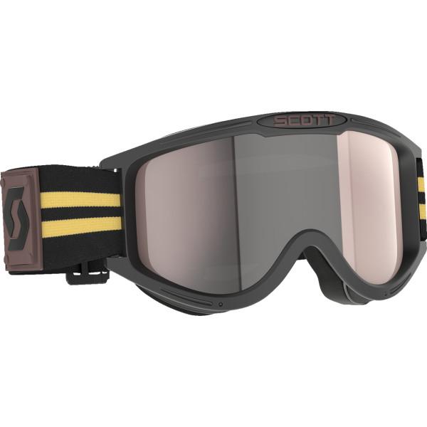 スコット SCOTT 89X Era ゴーグルカラー/仕上げ ベージュ / ブラック / ベージュ / ブラックレンズカラー/仕上げ シルバークロームレンズ シングル素材 ナイロン / シリコン裏地 ストラップ / 熱可塑性ポリウレタン (...
